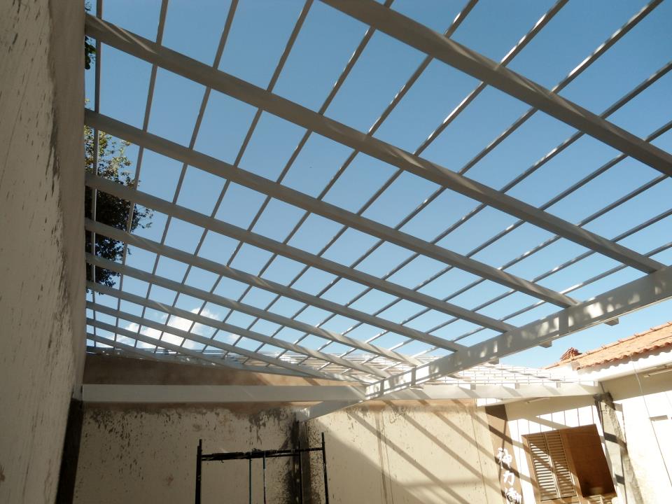 Art Aço Serralheria e Estruturas Metálicas: Varanda