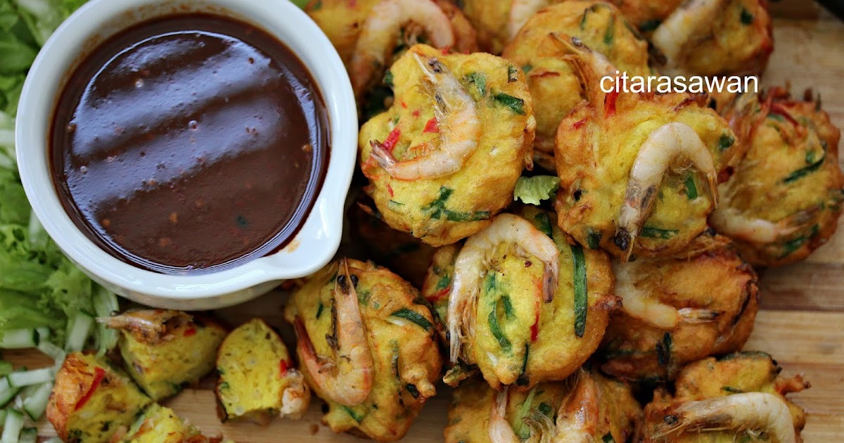 Resepi Terkini dan Terupdate: Cucur Udang Rangup