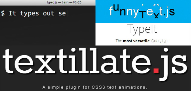 9 JQuery Text Animation And Effect Plugins DesignTuts 9 JQuery Text Animation And Effect Plugins DesignTuts
