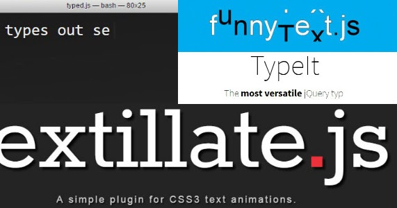 9 jQuery Text Animation And Effect Plugins | DesignTuts+