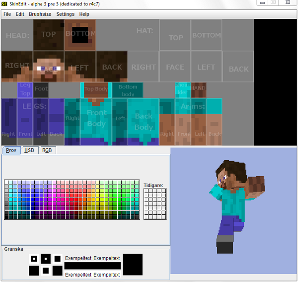 Creative Minecraft: Skins