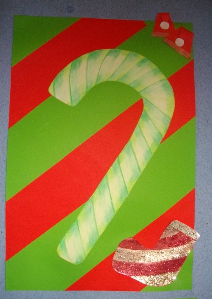 a faithful attempt: Candy Cane Still Life Drawings