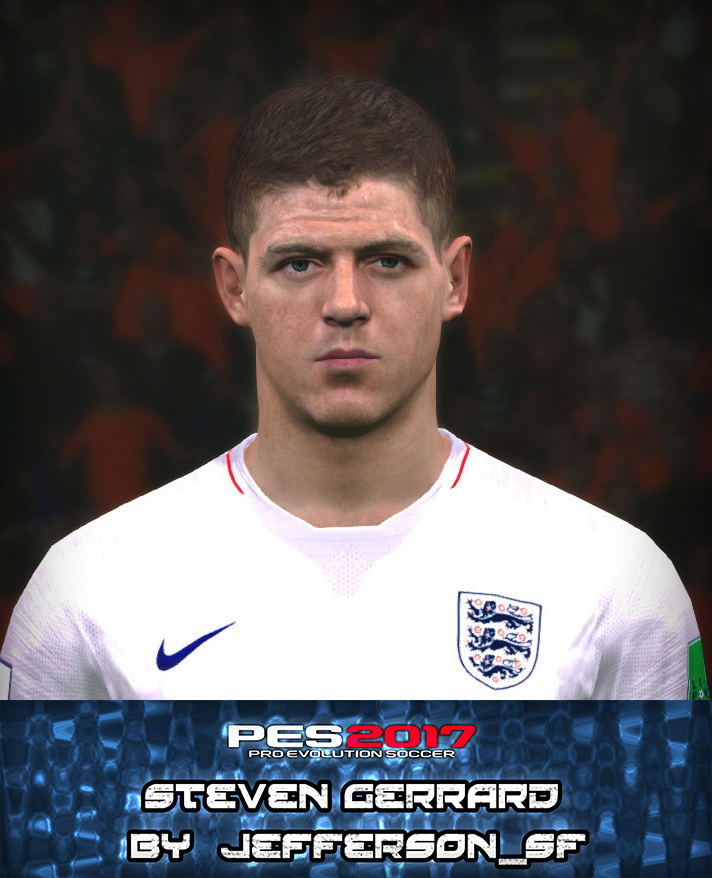 pes-modif: PES 2017 S. Gerrard Face by FaceEditor Jefferson_SF