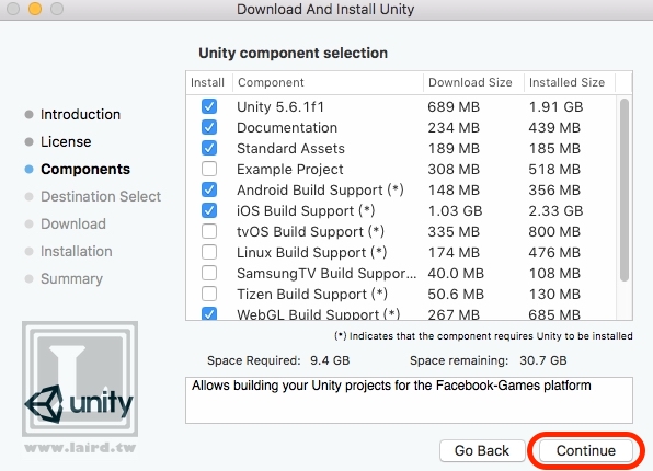 [ Unity ] [ Mac OS X ] 如何安裝 Unity 遊戲引擎 | Laird Studio