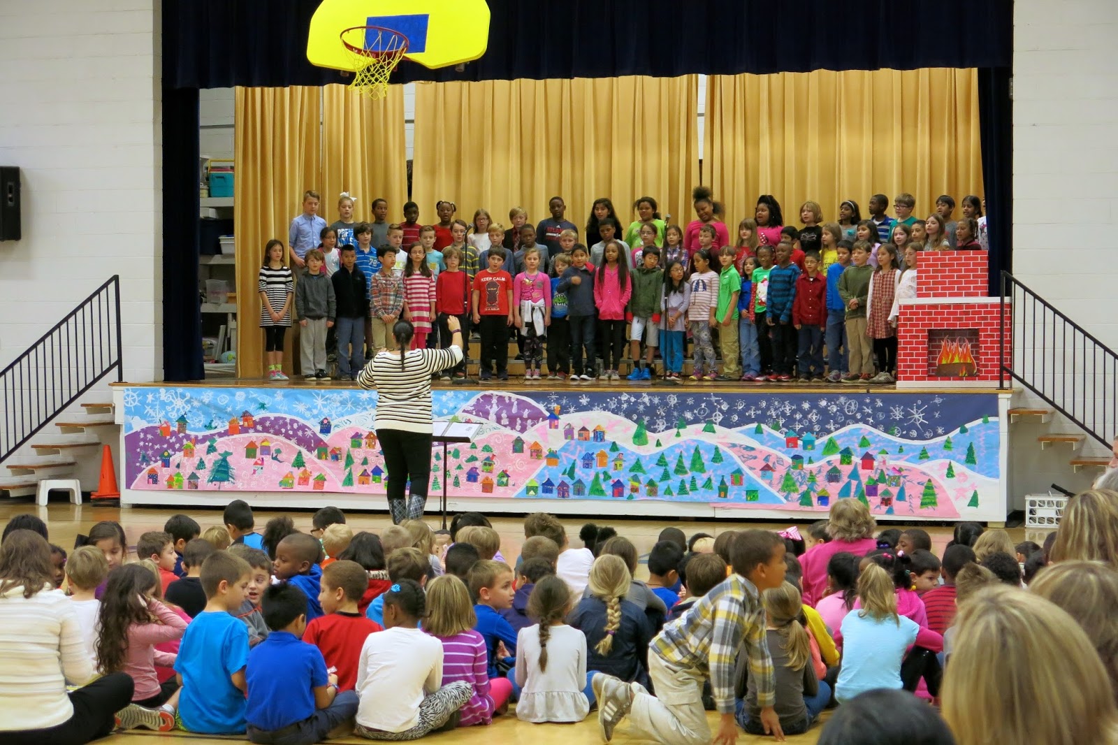 Cassie Stephens: In the Art Room: A Winter Mural Collaborative