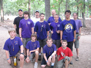 Purple Chickens at H Roe Bartle Scout Camp: Day 5...The Fifth Day!!!`