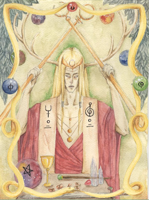 Tarot, Potions, and Psychedelic Magick Spells: Tarot: The Magician