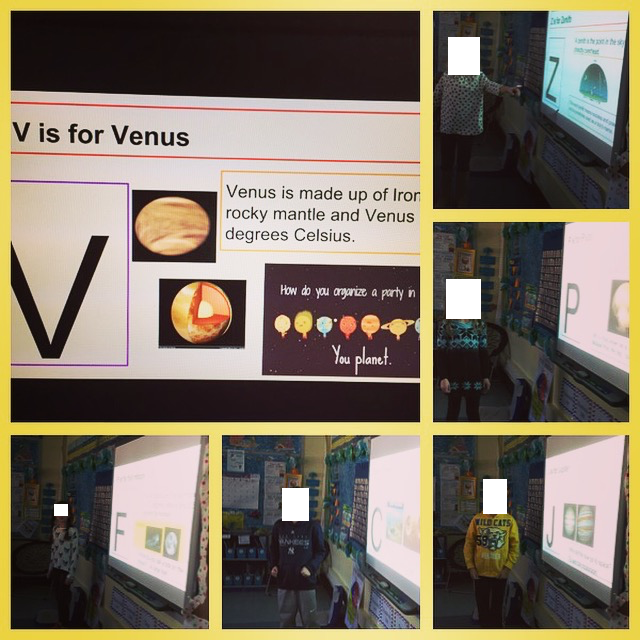 The Reading Buddies: Google Slides ABCs of Space Project