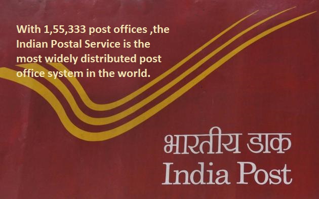 Factilicious: With 1,55,333 post offices ,the Indian Postal Service is ...