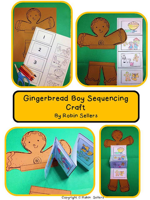 Sweet Tea Classroom: Gingerbread Man Sequencing Cards {Gingerbread Man ...