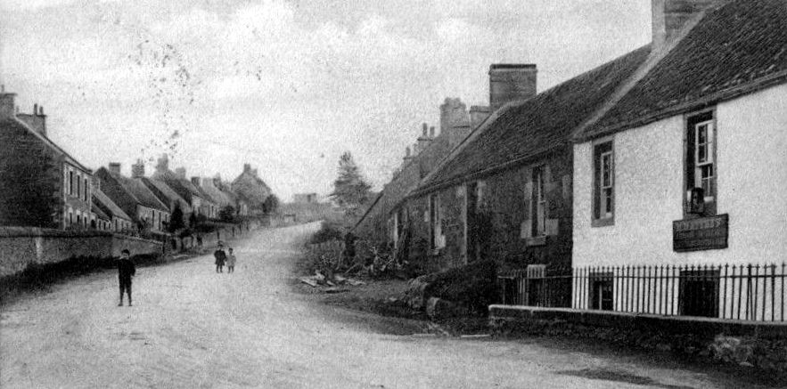 Tour Scotland: Old Photograph Craigrothie Fife Scotland