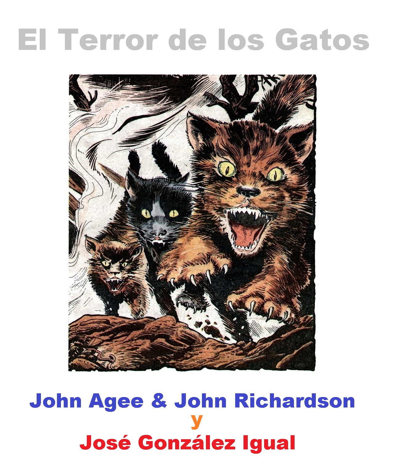 Traducciones de comics inéditos. José Ruiz DelAmor: El Terror de los ...