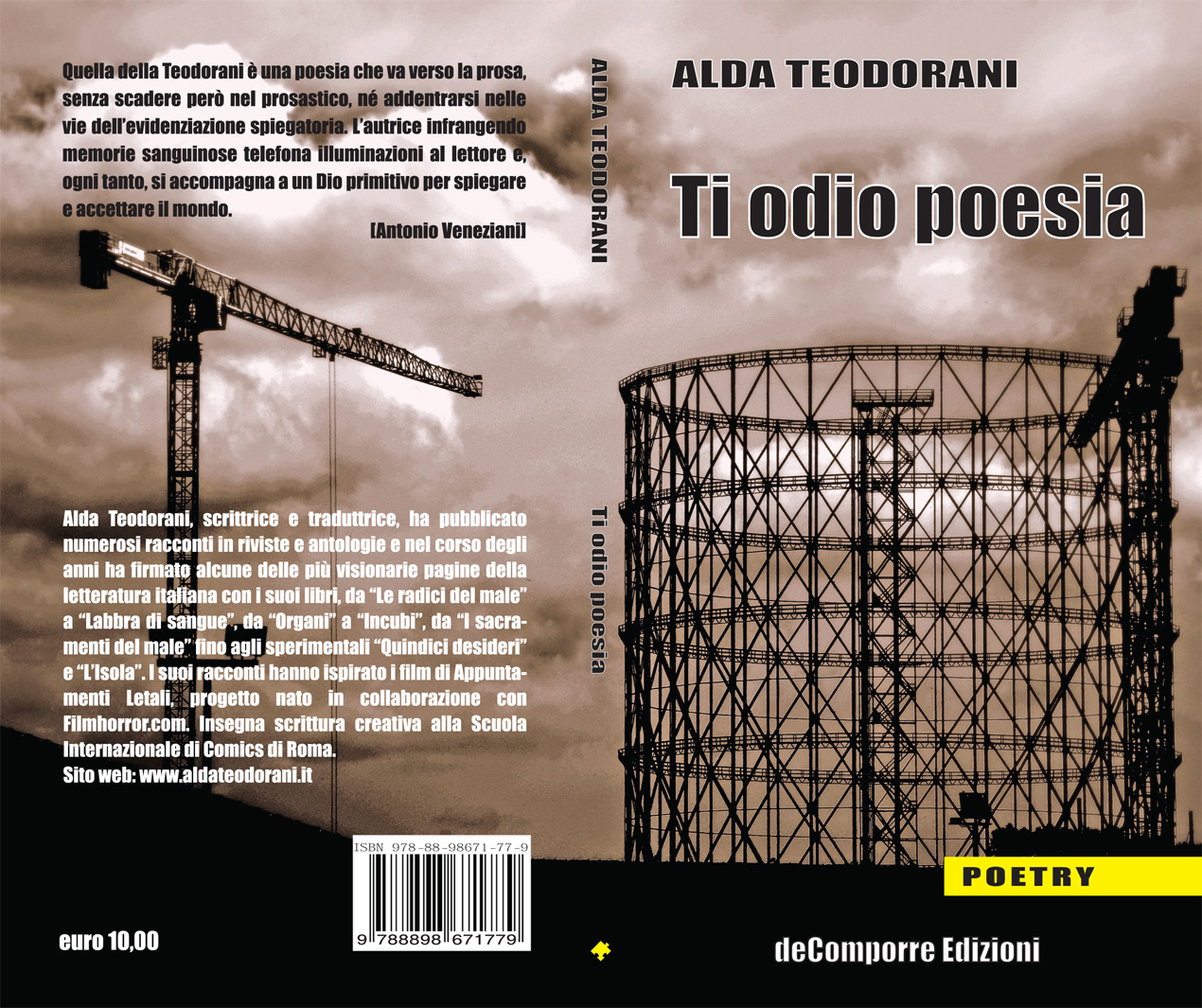 Alda Teodorani: TI ODIO POESIA è stampato! ;)