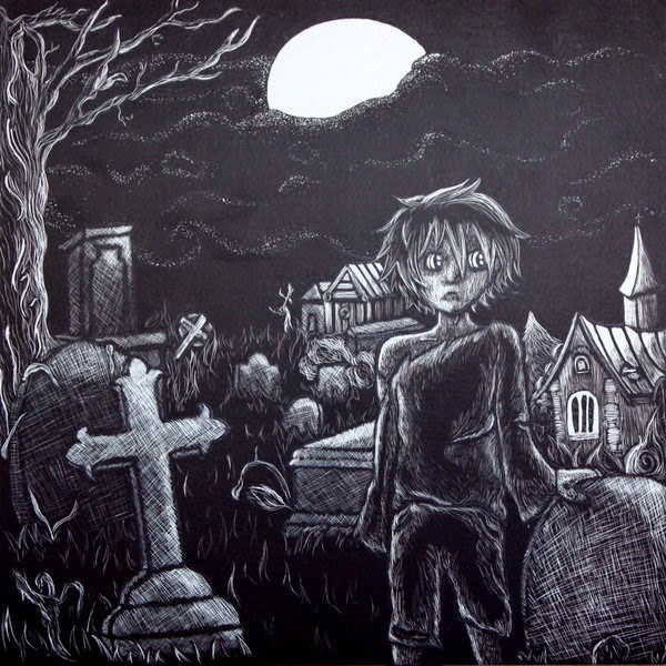 Kami's Library Thoughts: Fan Art Friday: The Graveyard Book
