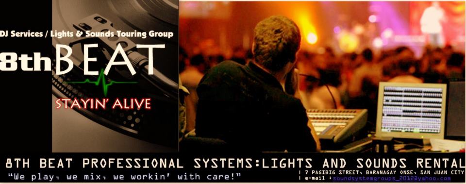 Sound System Rental Manila 8thbeat Basic PA System Debut Wedding Summer ...