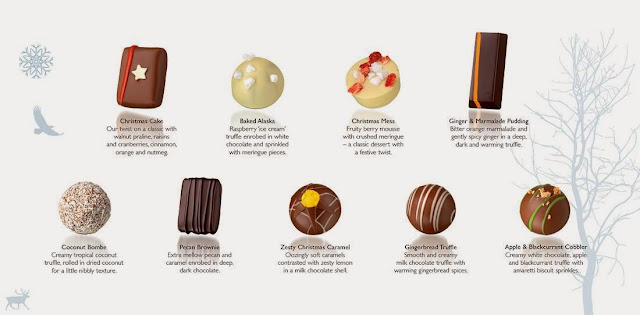 Past Print: Chocolate box menus / part two