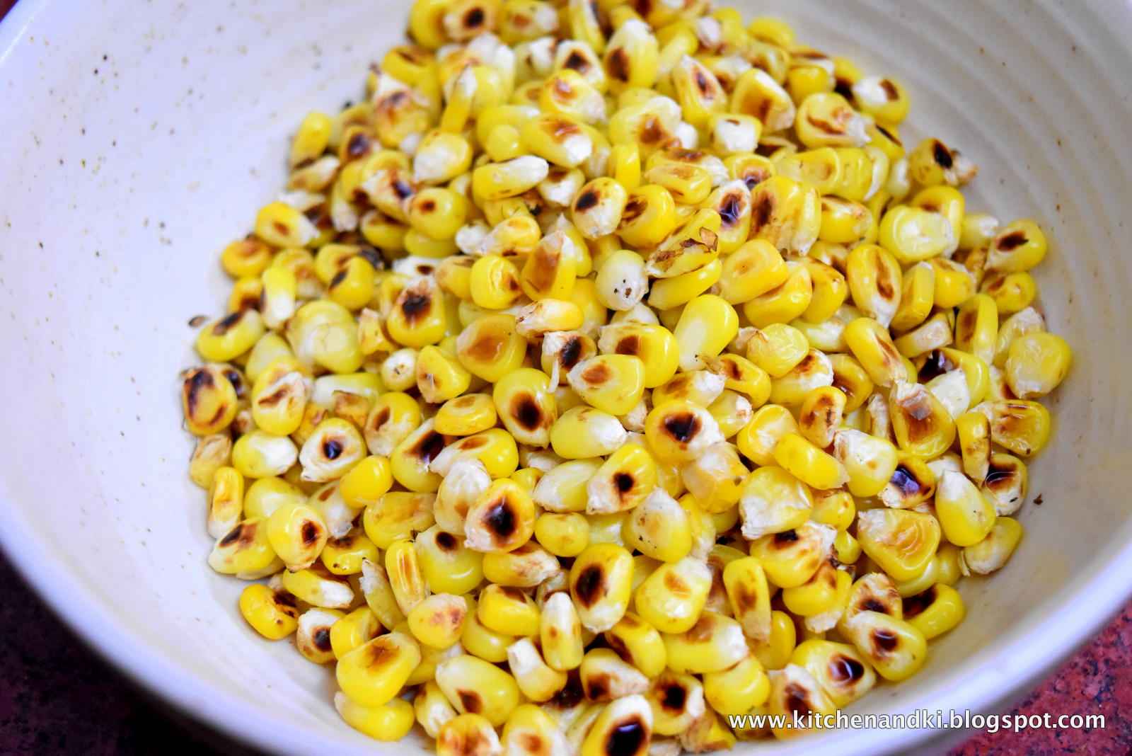 Healthy Corn Bhel/ Salad