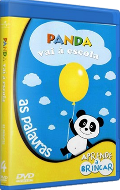 Baratta-infantil: Panda vai à Escola: Aprende as Palavras - Volume 4