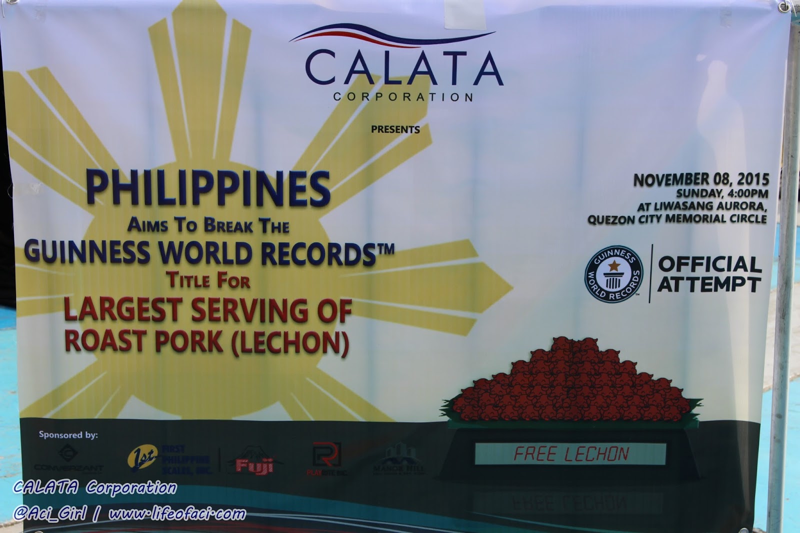 The "Lechon Party" by CALATA Corporation bags The Guinness World Record ...
