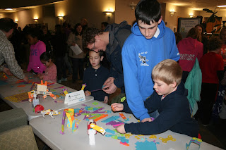 Paper Poseables: Make a Monster at Science Unwrapped