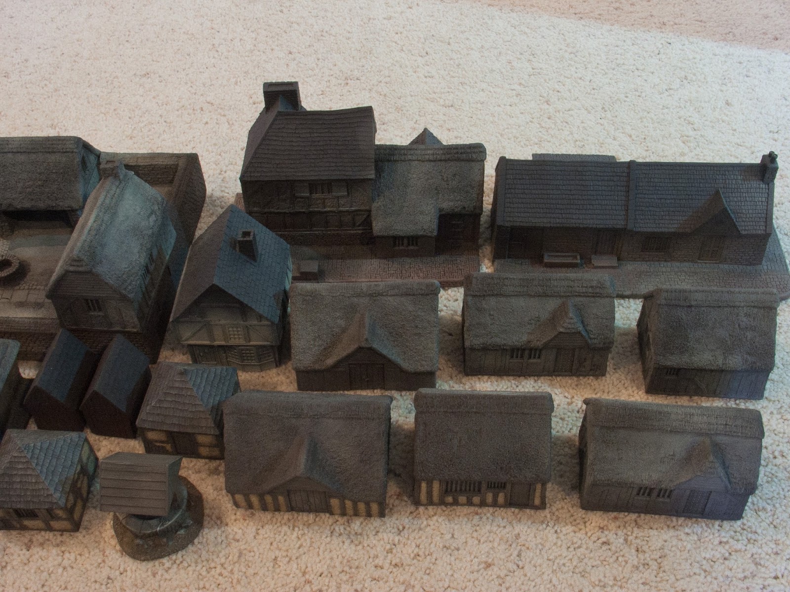 Belched from the Depths: Medieval Village Workbench WIP