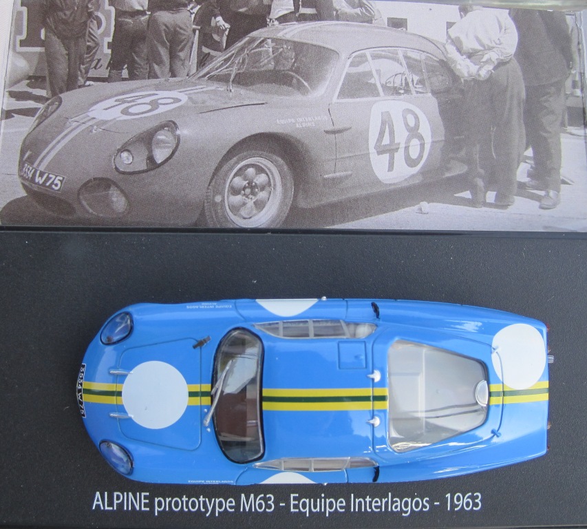 Miniatura 1.43: Alpine M63 - Le Mans 1963