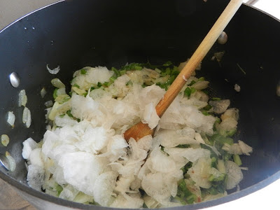 Sizzling Indian Recipes.....: Winter time Greens stir fry with Mooli ...