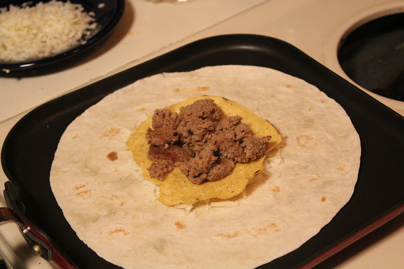 Moe's "Taco Stacks" or Taco Bell's "Crunch Wrap Supreme"