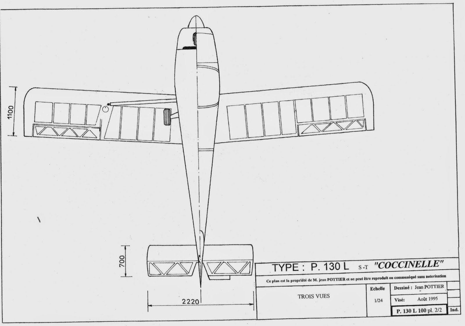 Flugzeugbau Pottier P130