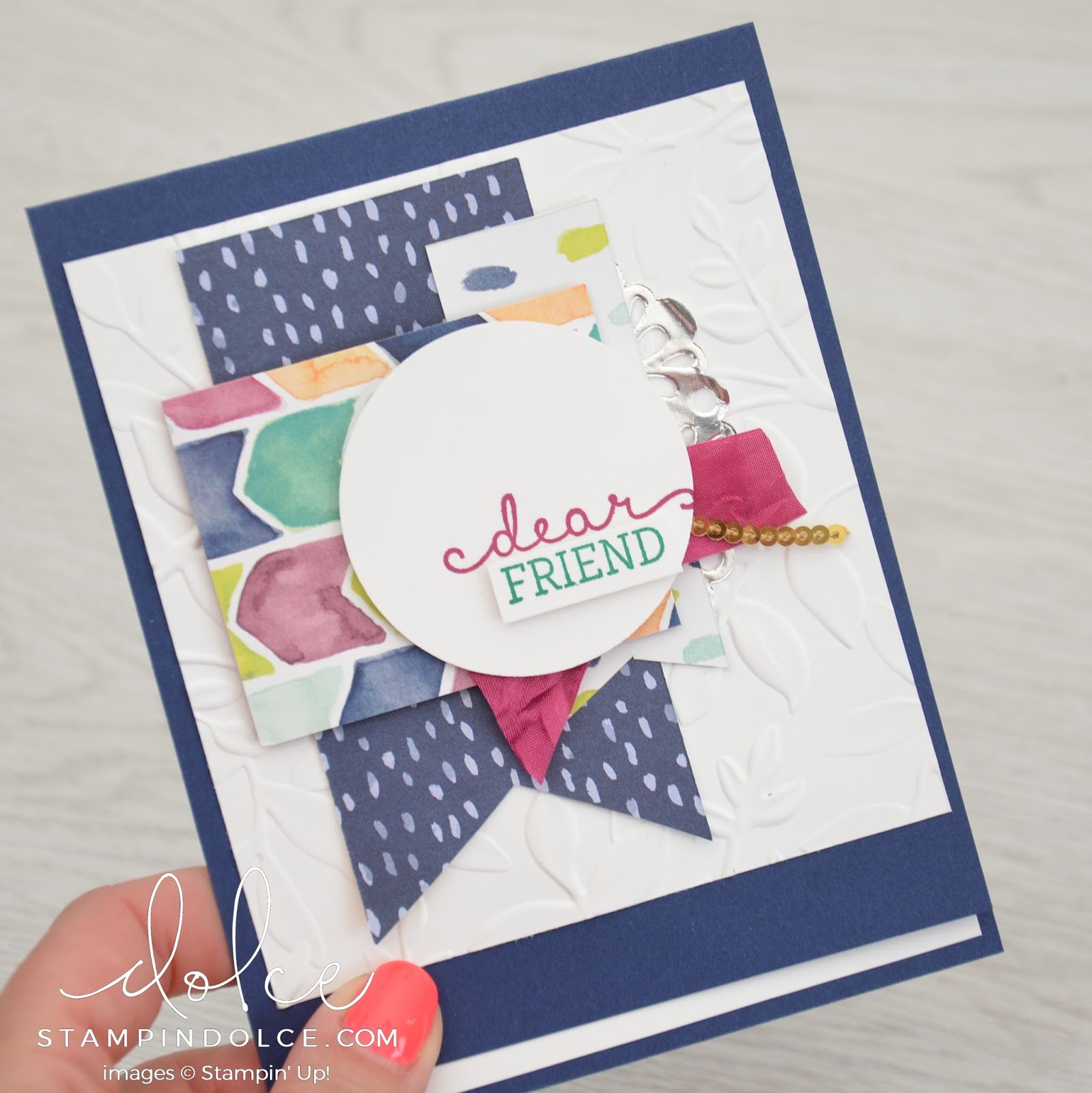 Stampin' Dolce: Using Scrap Paper - #GDP098
