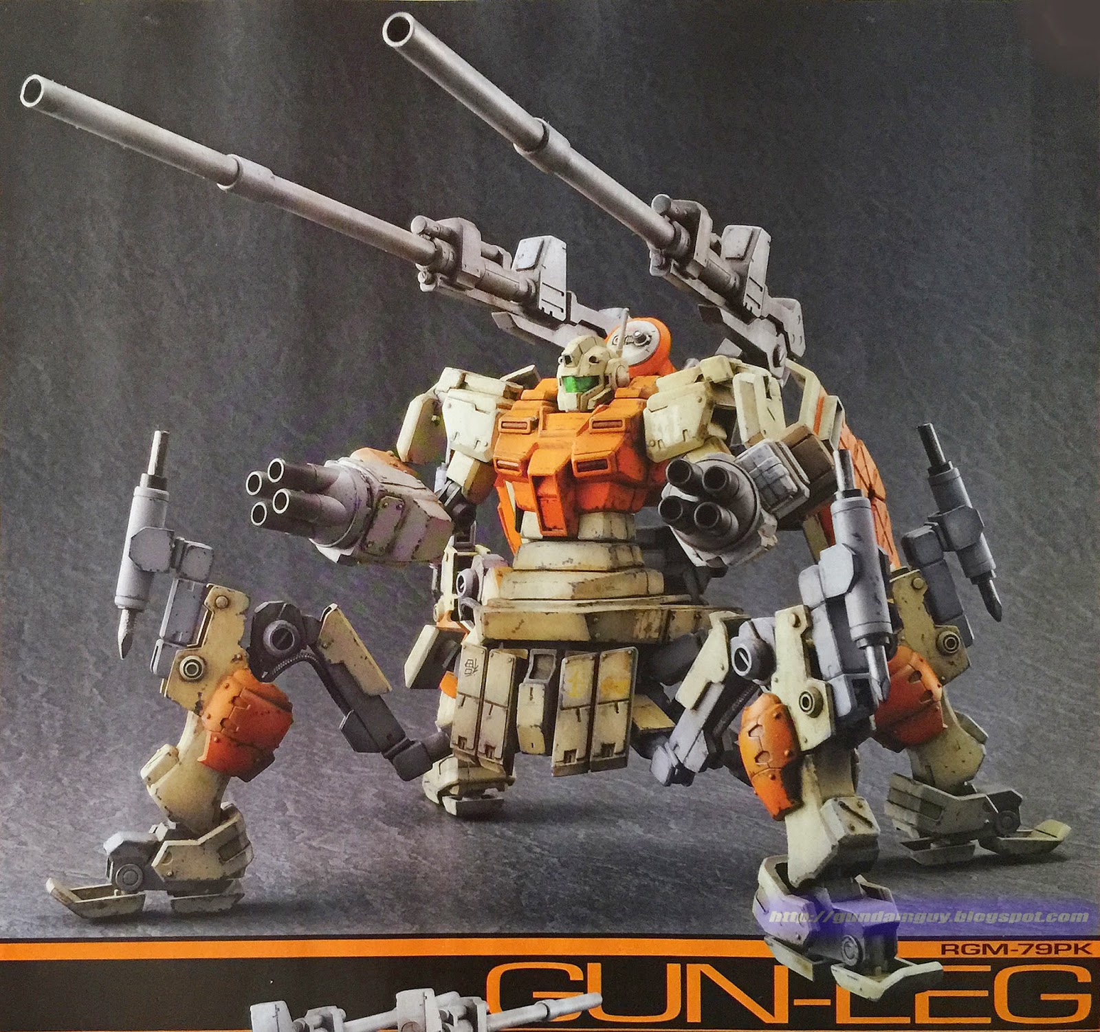 GUNDAM GUY: 1/144 GUN-LEG - Custom Build