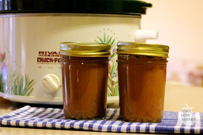Slow Cooker Spiced Pear Butter | Renee's Kitchen Adventures
