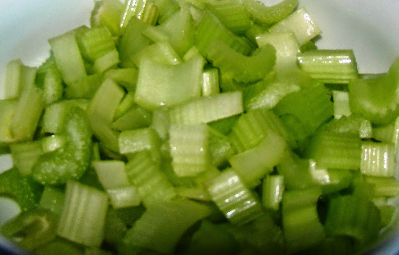 Bij Anne: Salade met bleekselderij