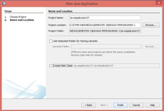 DASAR JAVA NETBEANS - KODE PERTAMA BAHASA PEMROGRAMAN JAVA ~ JONCODE