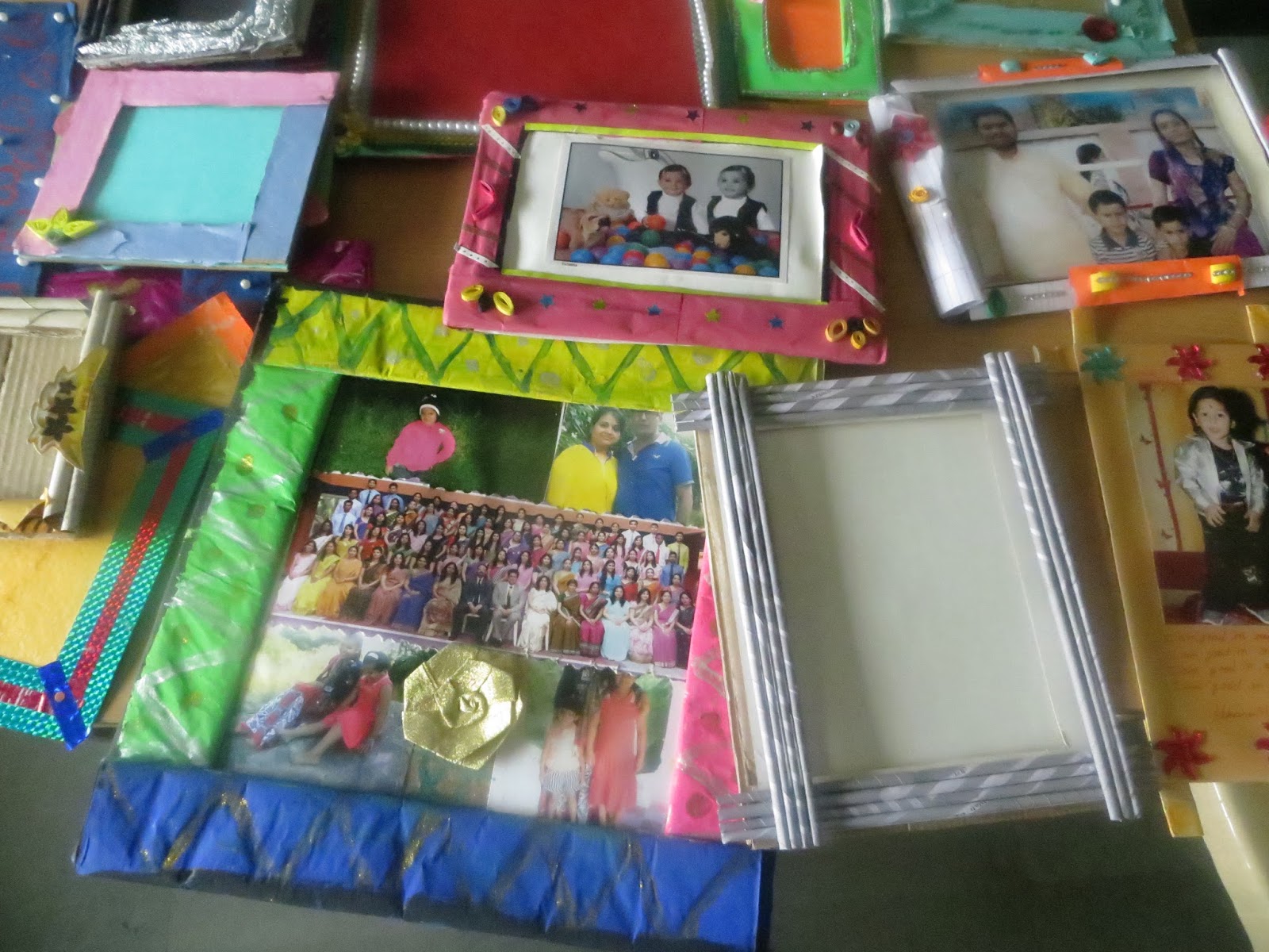 Making Photoframes - Junior School