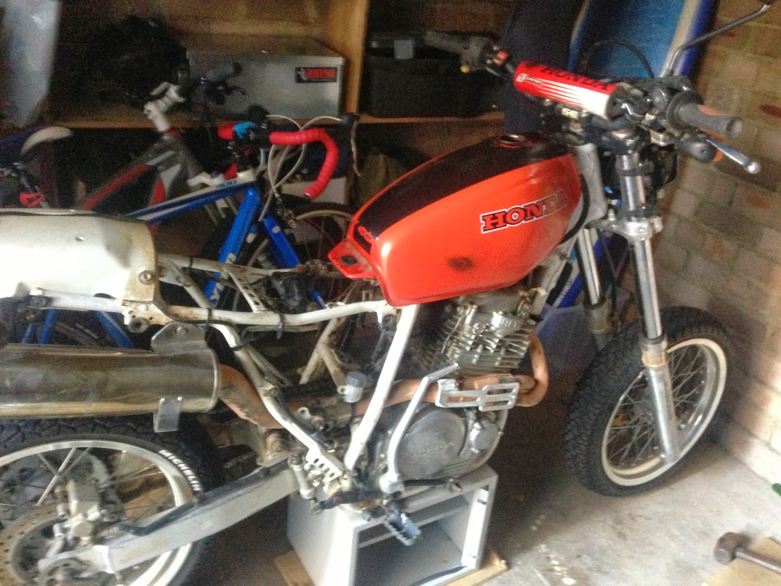 Honda XR600 Street Tracker Build