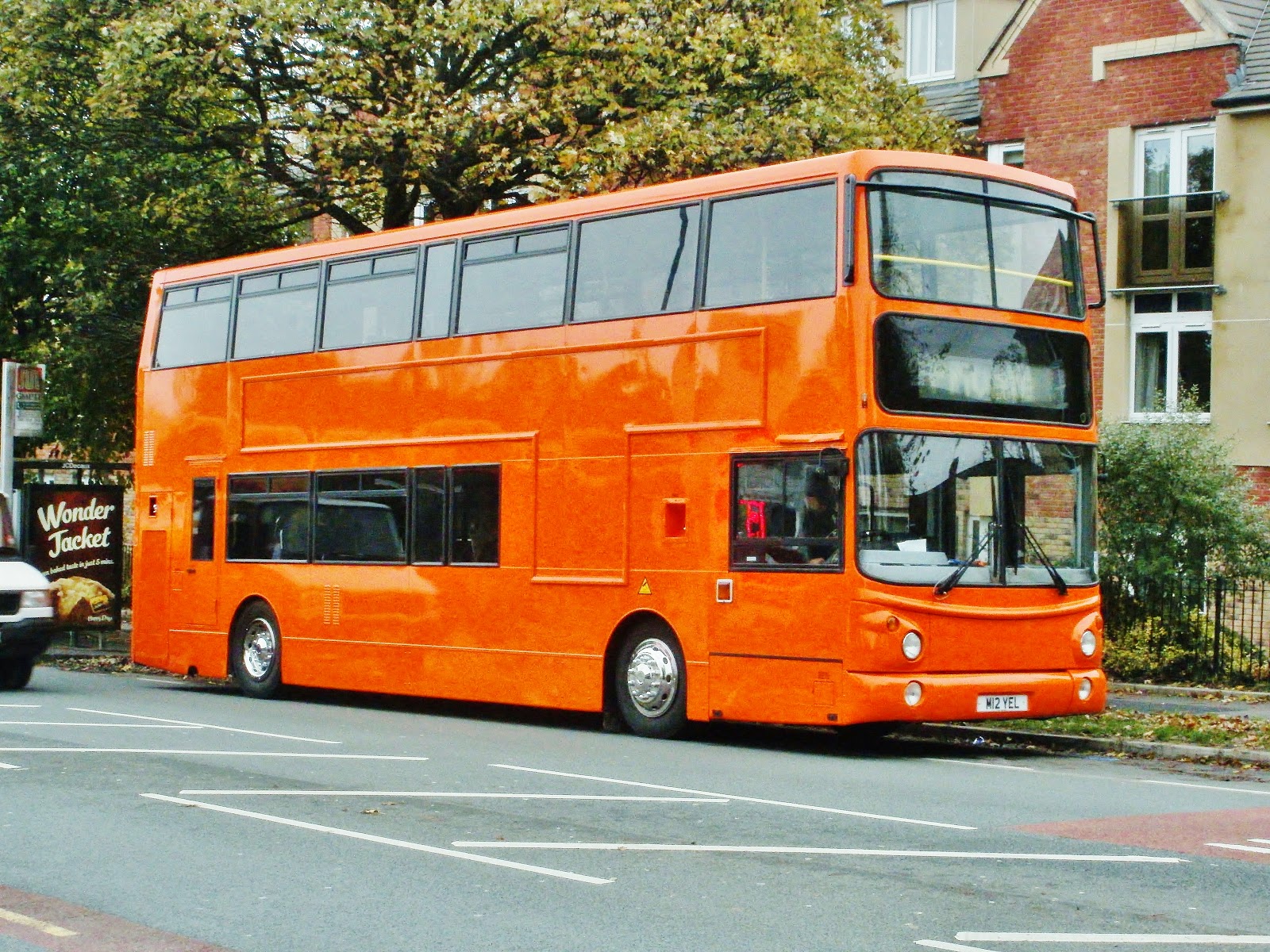 Ferraris and Other Things: Orange Bus