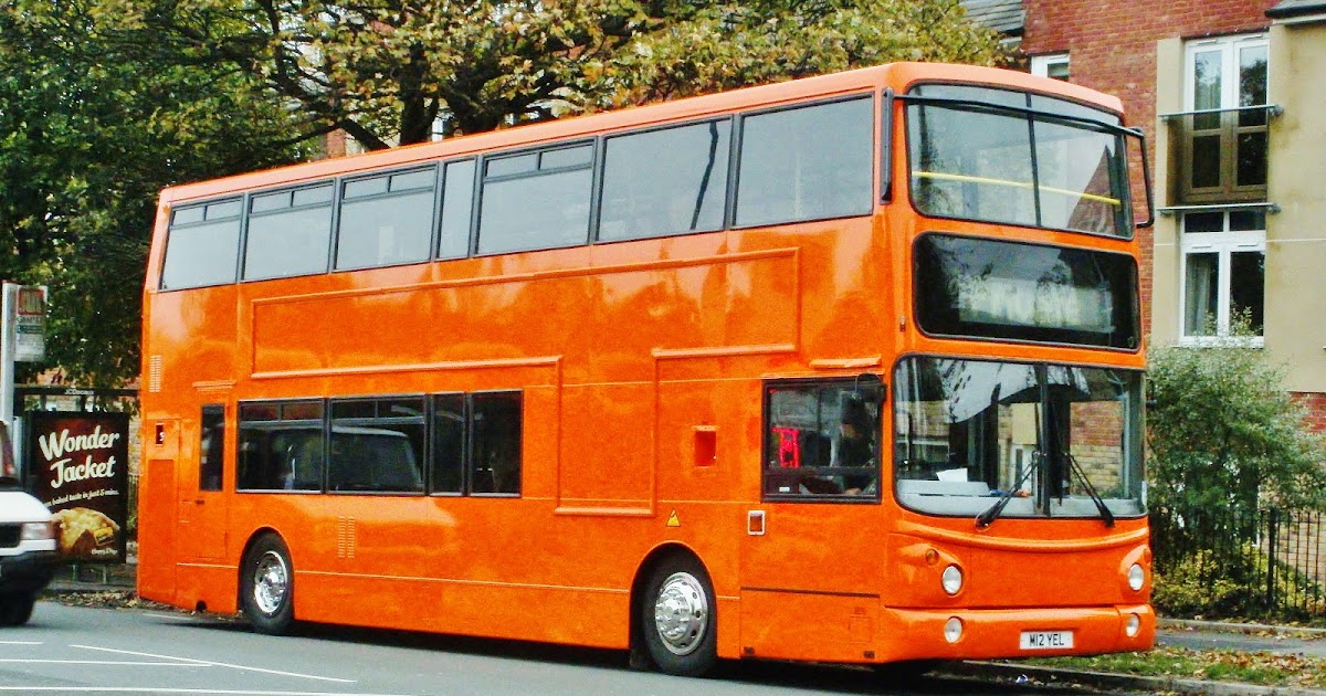 Ferraris and Other Things: Orange Bus