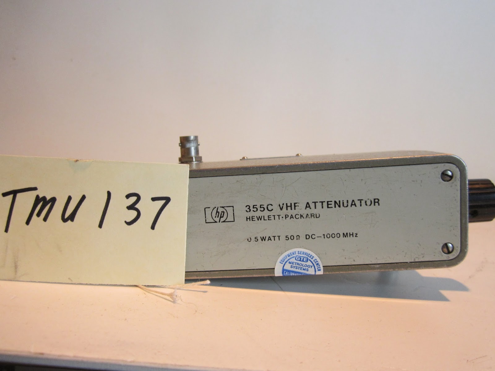 HP 355C WHF Attenuator 0.5 Watt 50-Ohms (TMU137) - Panatron Inc.