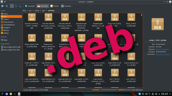 Instalar programas .deb por linha de comando para Debian e derivados