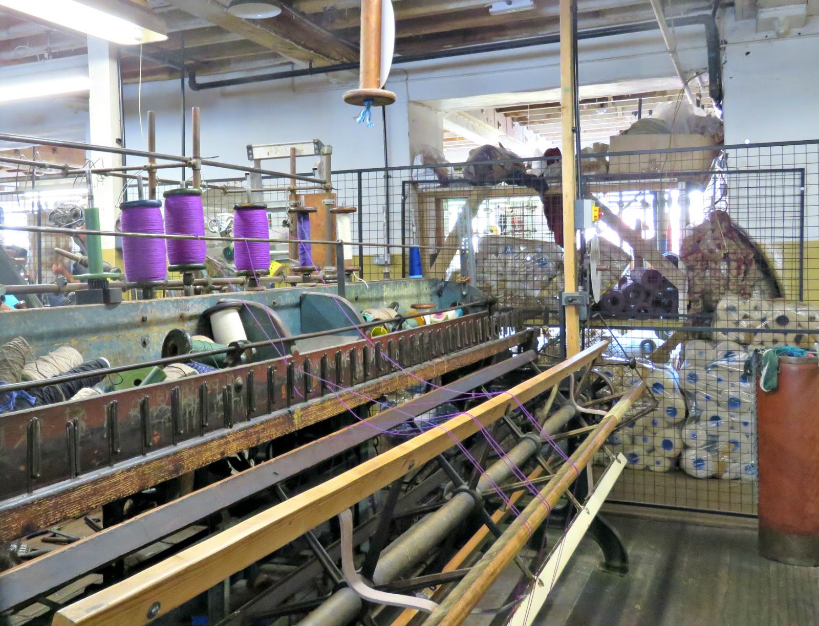 just saying ...: Coldharbour Mill: a little piece of knitting history ...