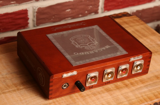 FLEAWATT : Cigar Box Boozehound Labs Phono Preamp