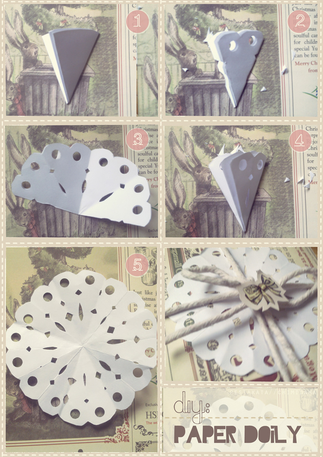 DIY : Paper Doily ~ pesta kata