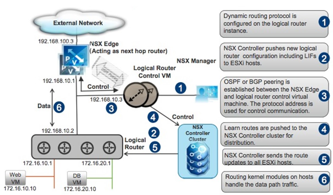 VMware NSX 筆記 (4) - NSX Routing ~ 不自量力 の Weithenn