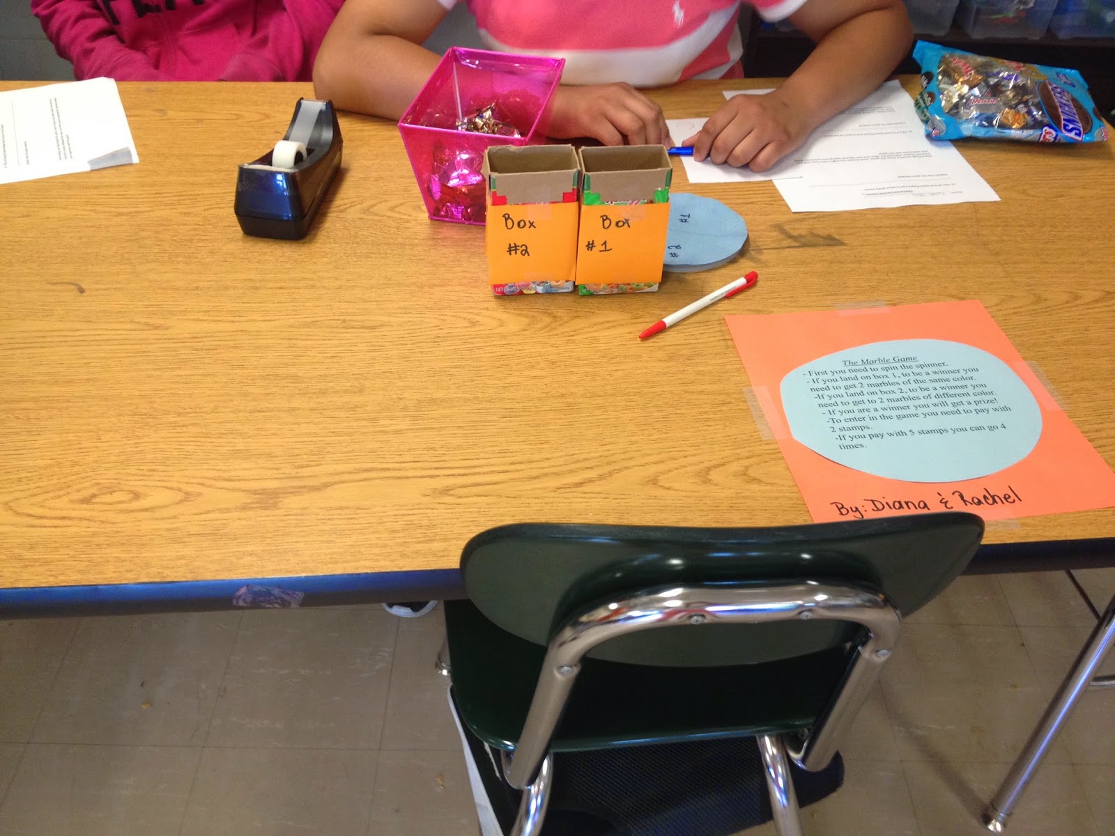 Fast Times of a Middle School Math Teacher: Probability Carnival