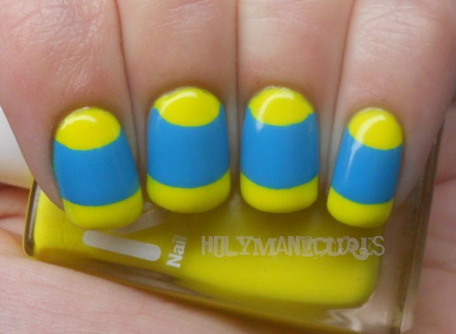 Holy Manicures: French and Half Moon Nails.