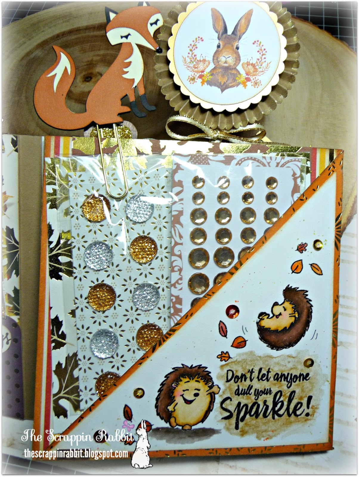 The Scrappin Rabbit: Fall Flip Book For My Friend Jenny