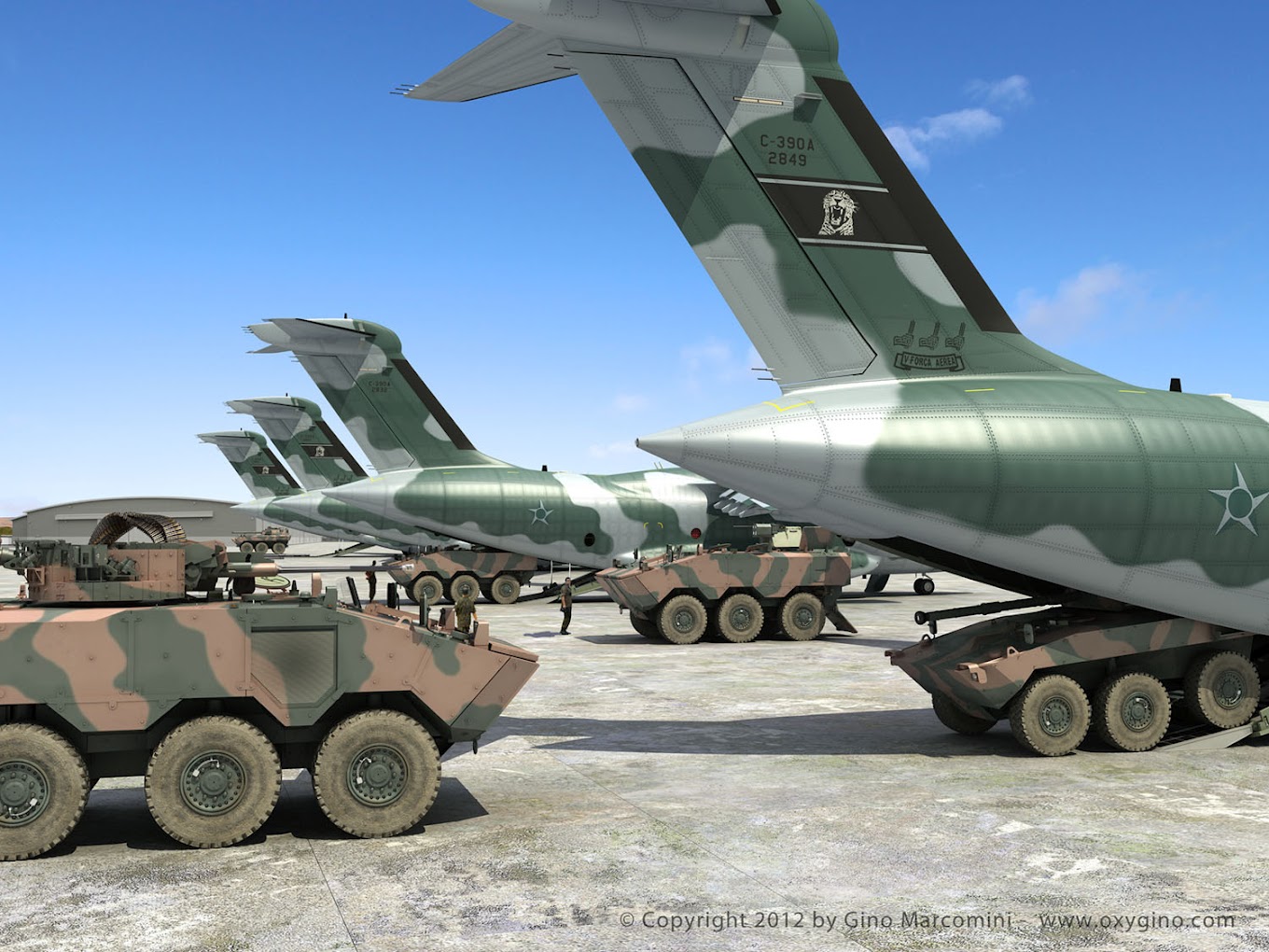 SNAFU!: Guarani Amphibious Personnel Carrier and Astros III MLRS ...