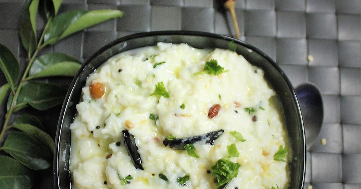 Bethica's Kitchen Flavours: Curd Rice - South Indian Style