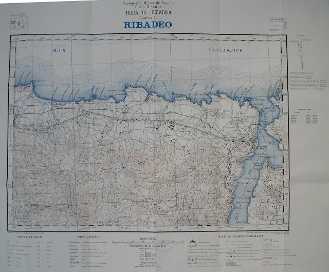 Ribadeando: Mapas de Ribadeo